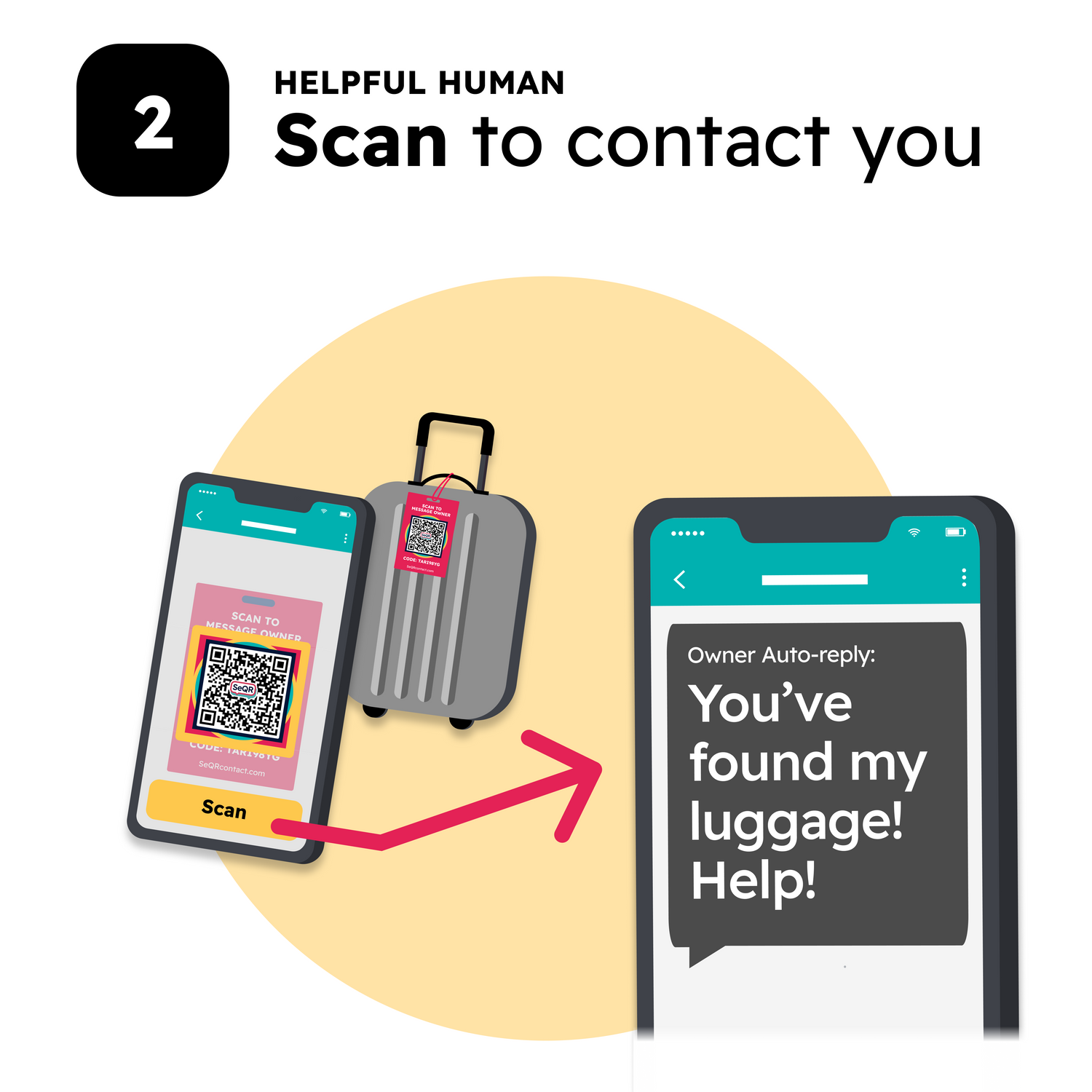 SeQR Contact | QR Code Tags & Labels – SeQR Contact | Protect your gear ...